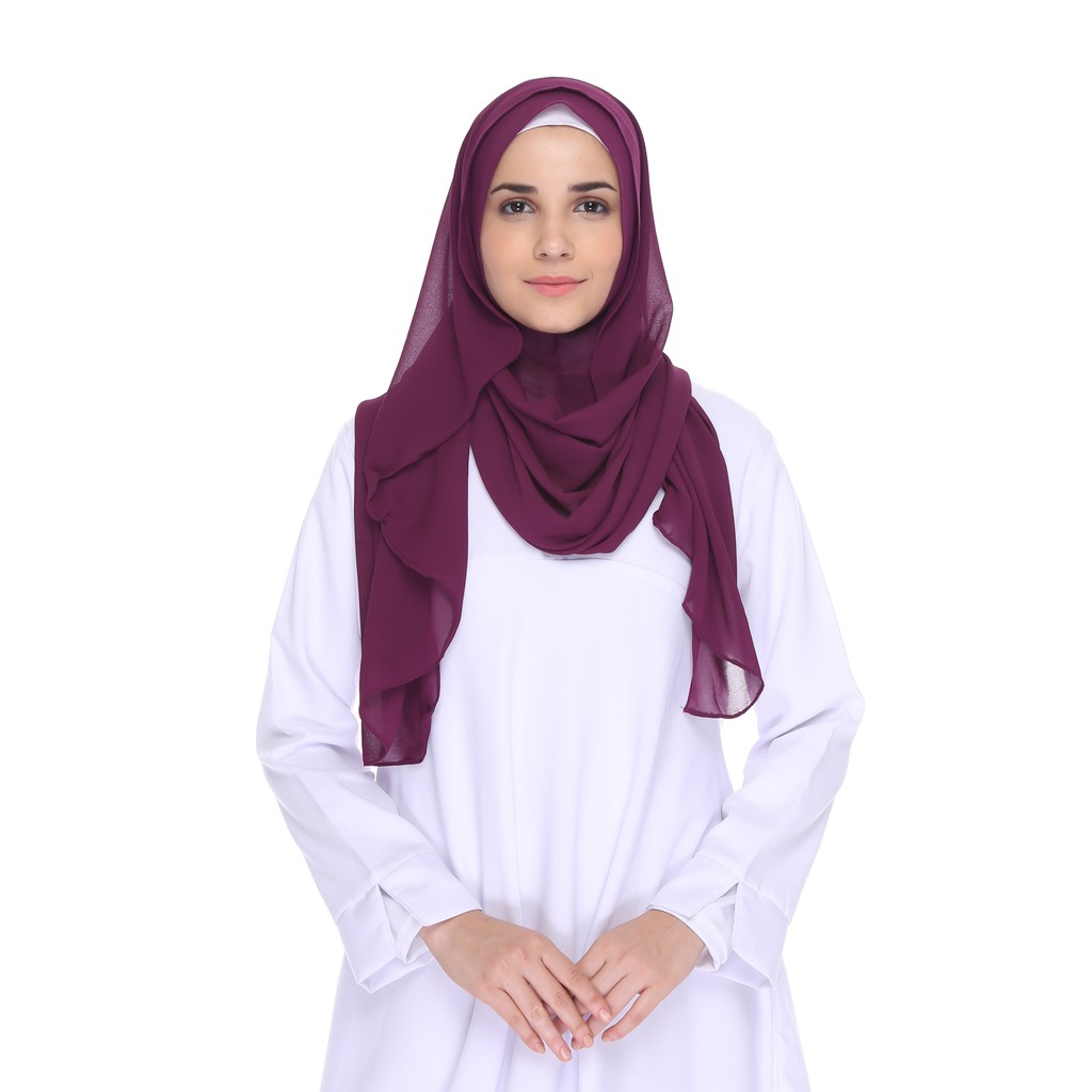 Instant Hijab INARA Hijab Muslimah Beautiful Material Babydoll ...