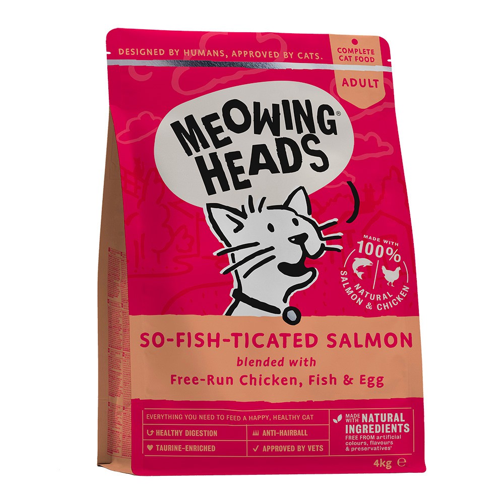 MEOWING HEADS Cat So Fish Ticated Salmon Fish Egg (4kg) | Shopee Malaysia
