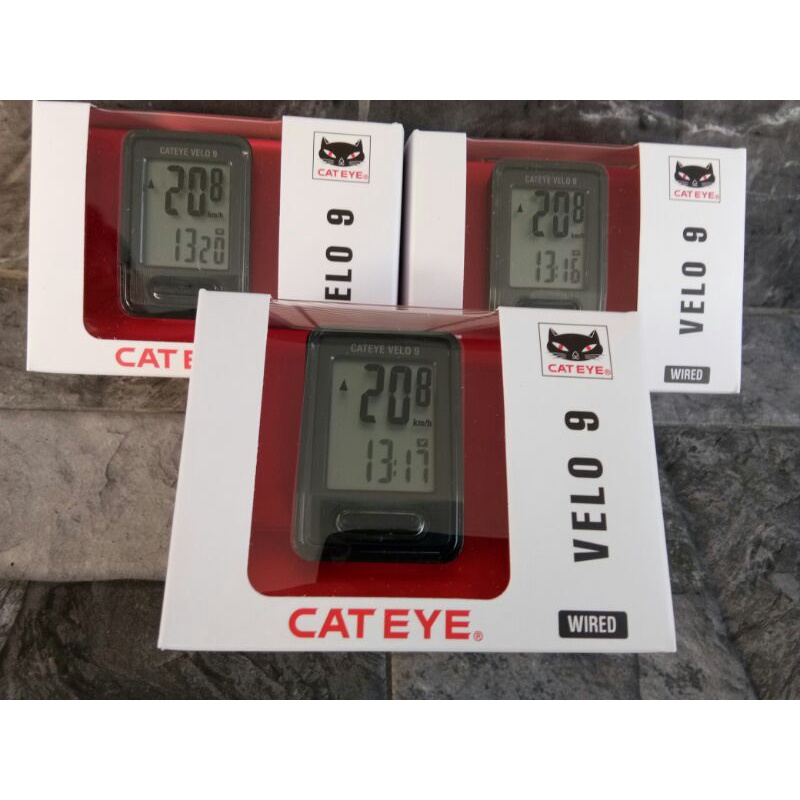 ORIGINAL CATEYE BASIKAL METER VELO 9 ( WIRED) | Shopee Malaysia