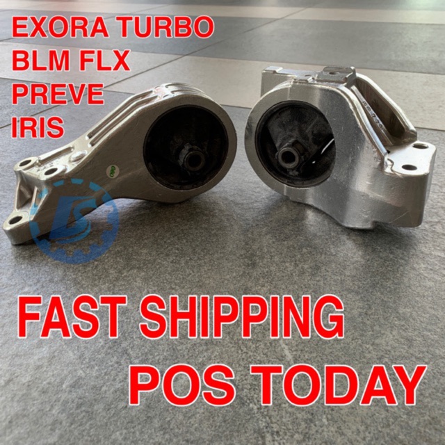 ENGINE MOUNTING LEFT RIGHT EXORA TURBO PREVE IRIS BLM FLX(HIGH QUALITY ...