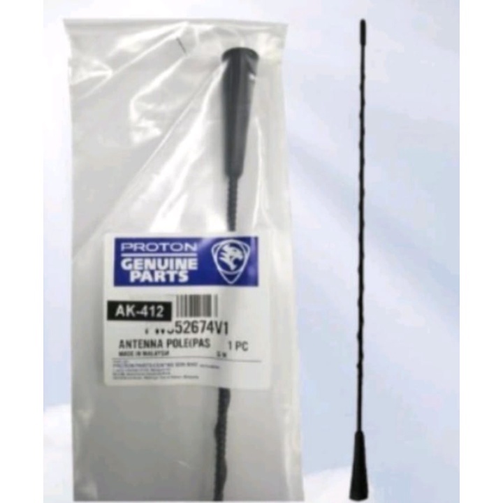 🔥READY STOCK🔥AK-412 GENIUNE PROTON PARTS PERSONA 2016-2020 ANTENNA POLE ...