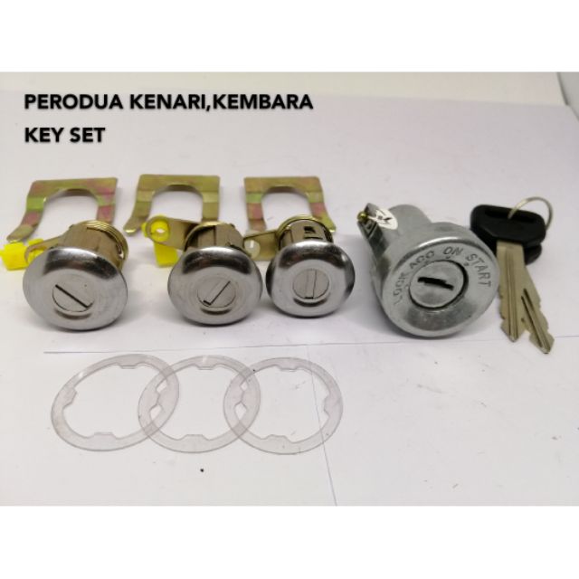 Perodua Kenari, Kembara Key Set Assy | Shopee Malaysia