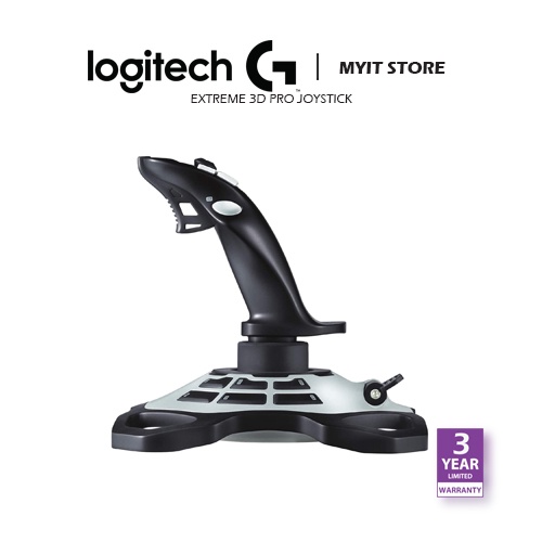 Logitech G Extreme 3D Pro Precision Joystick - Black | Shopee Malaysia