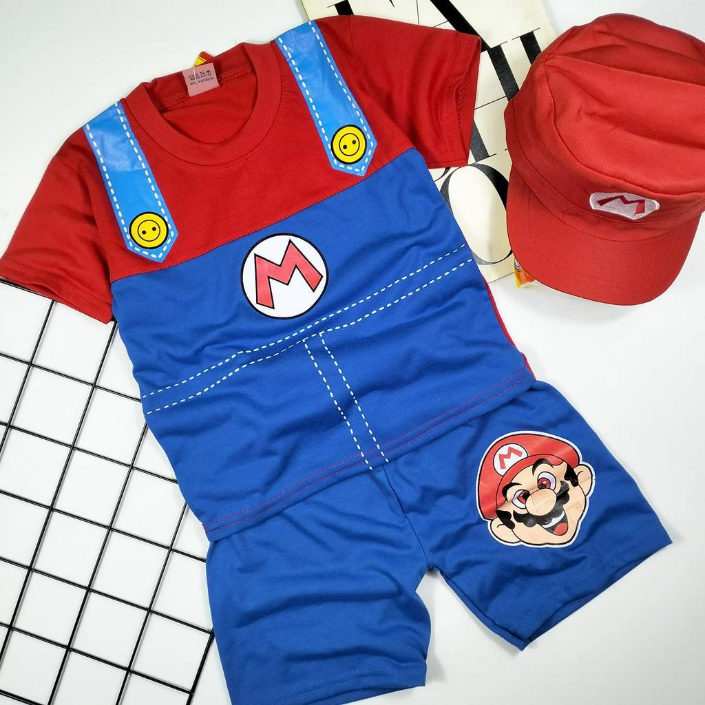 Super MARIO Suits For Boys Short HITS/Latest SUPER MARIO Children's ...