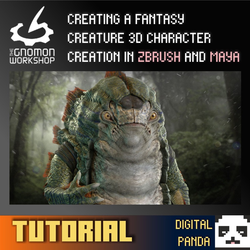 [FULL TUTORIAL] THE GNOMON WORKSHOP - CREATING A FANTASY CREATURE 3D ...