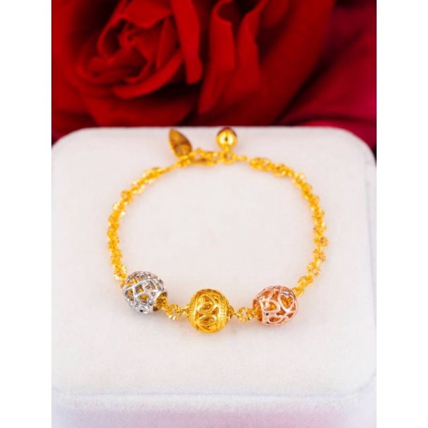 Gelang Emas Bangkok Pandora New Design 🔥🔥 | Shopee Malaysia