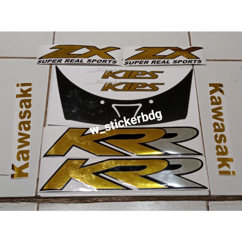Kawasaki Ninja KRR ZX 150 CBU RR Old Sticker Striping | Shopee Malaysia