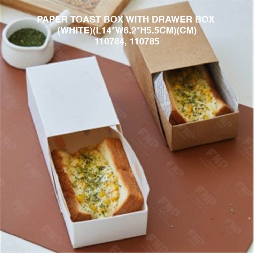 PAPER TOAST BOX WITH DRAWER BOX | Shopee Malaysia