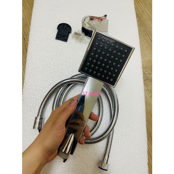 New Arrival Hand Shower / Head Shower Full Set (Square) shower mandi ...