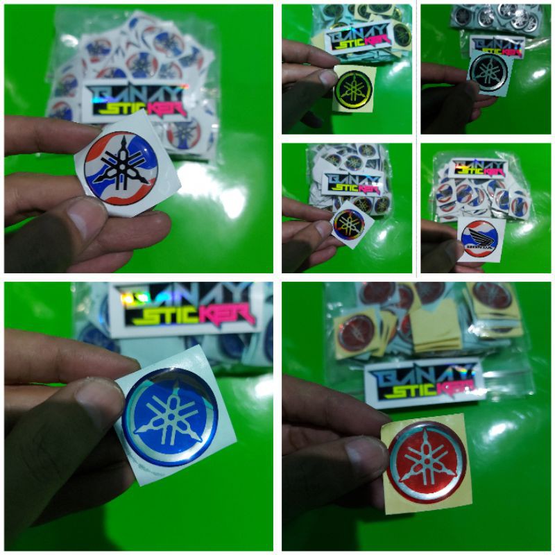 YAMAHA MIO LOGO STICKER embossed | Shopee Malaysia