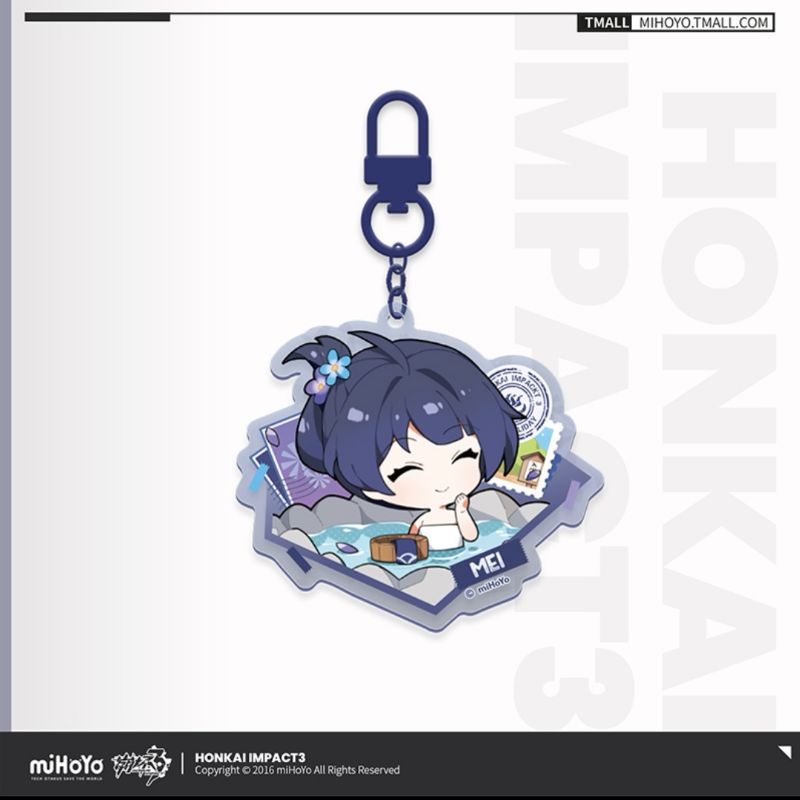 Mihoyo honkai impact 3 keychain yae sakura raiden mei kiana seele ...