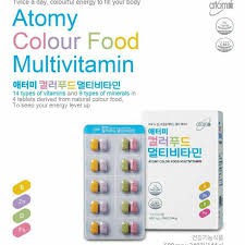 (READY STOCK MALAYSIA) Atomy MultiVitamin New Color Food Multi Vitamin ...