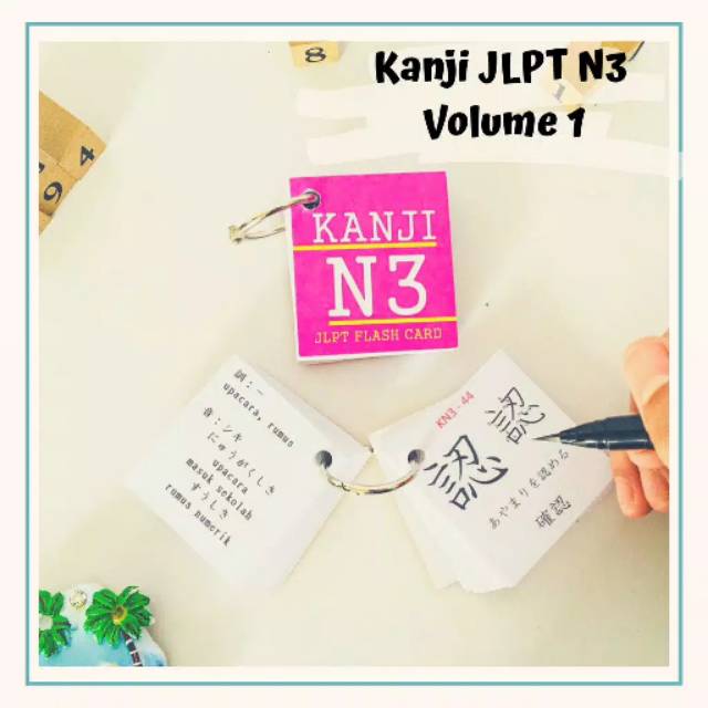 KANJI CARD JLPT N3 VOLUME 1 PRACTICAL FLASHCARD - RSP FLASH CARDS ...