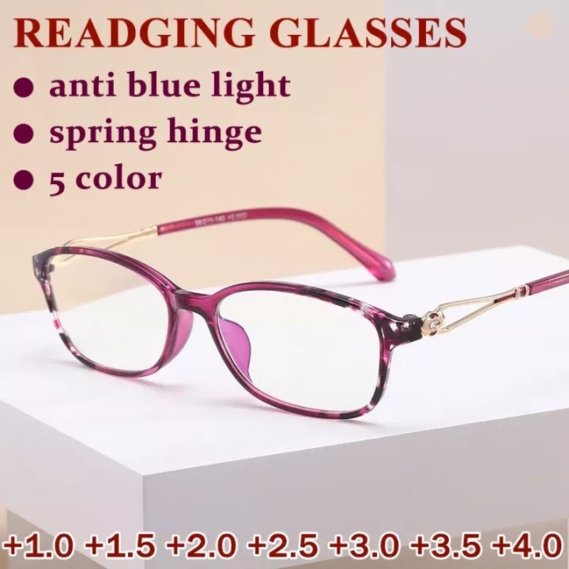 Anti-Radiation Reading Glasses Anti-Blue Light Reading Glasses Metal ...