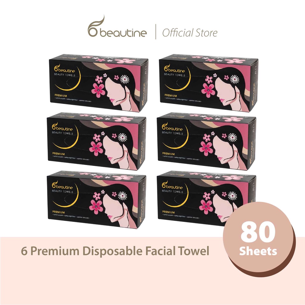 Beautine Premium Disposable Facial Towel | Shopee Malaysia