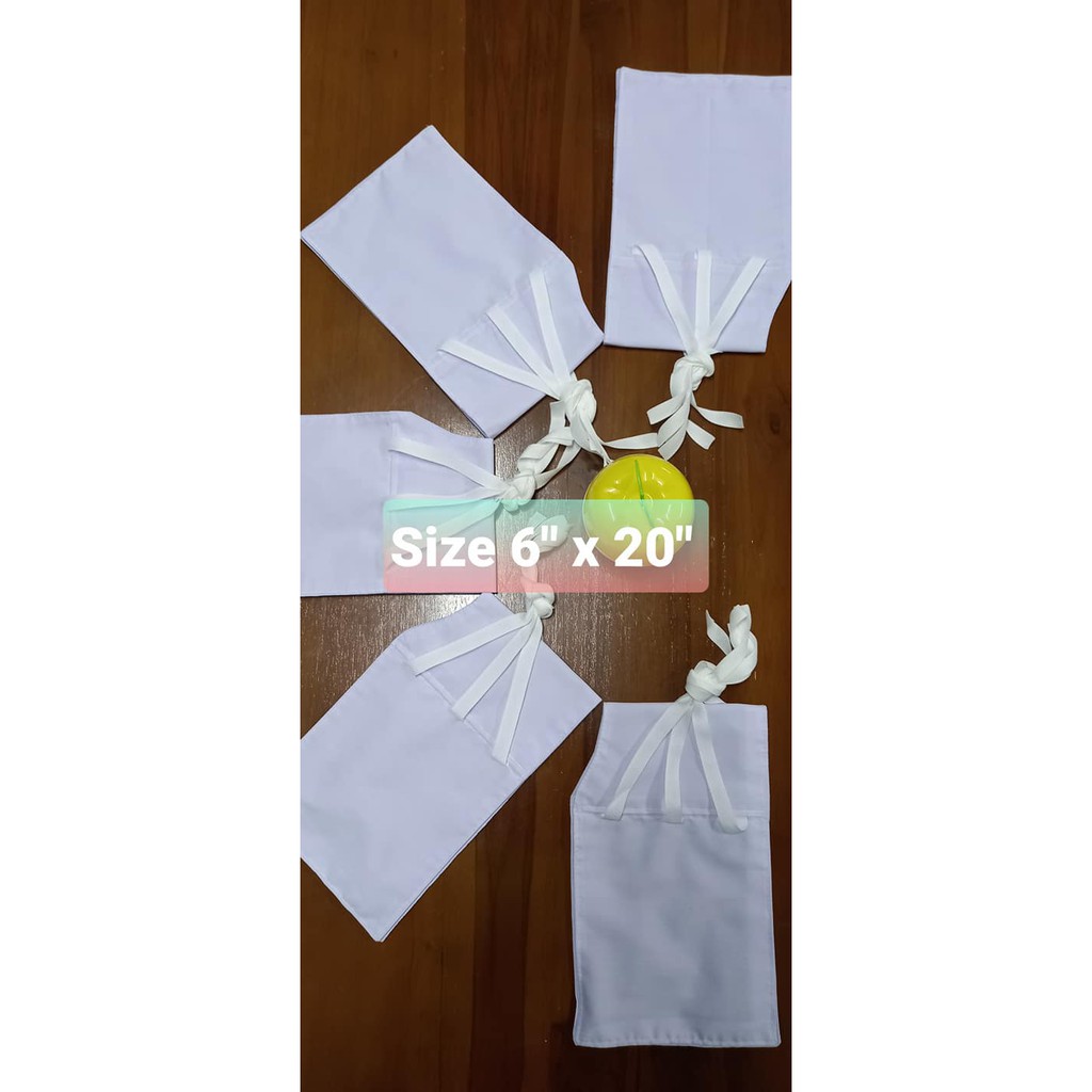 Barut Baby Putih Bertali Cotton 100% | Shopee Malaysia