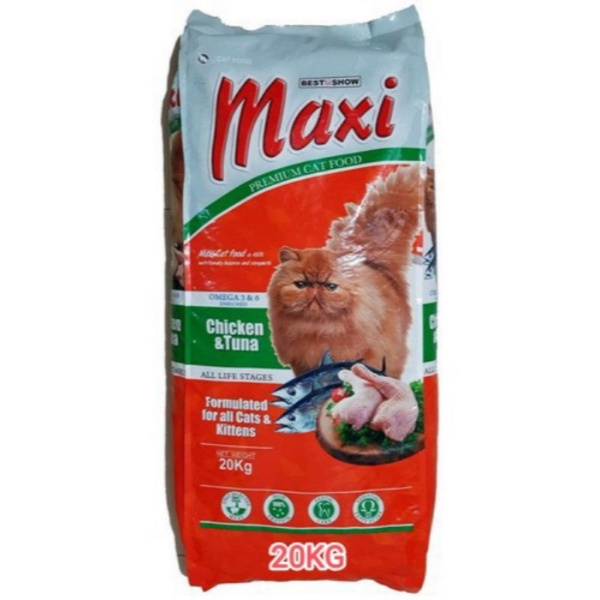 Maxi Dry Cat Food(All Cat&Kitten)20Kg | Shopee Malaysia