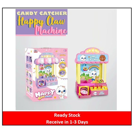 🌟Ready Stock🌟Mini USB Prize Grabber Claw Machine with Music / Battery ...