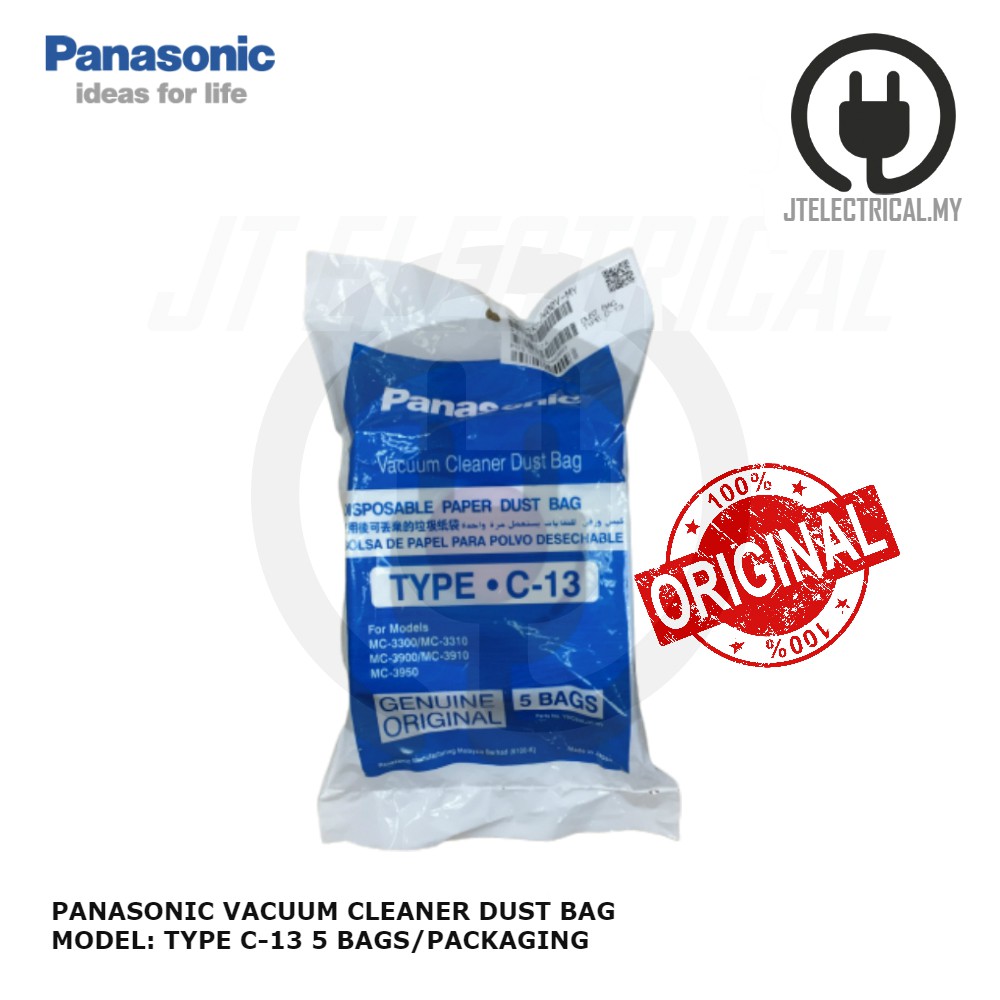 Panasonic Type C-13 Vacuum Bag | Shopee Malaysia