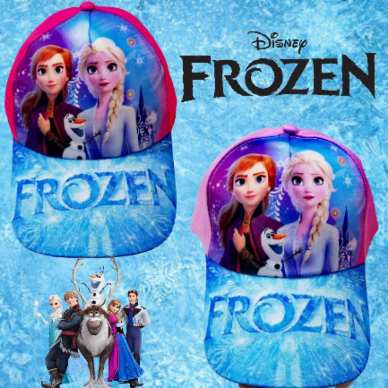Frozen Kids Cap Hat Cartoon Children Boy Girl / Topi Budak Kanak Kanak ...