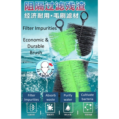 🔥Ready Stock🔥 Multi Length Fish Pond Filter Brush Stainless Steel Wire ...