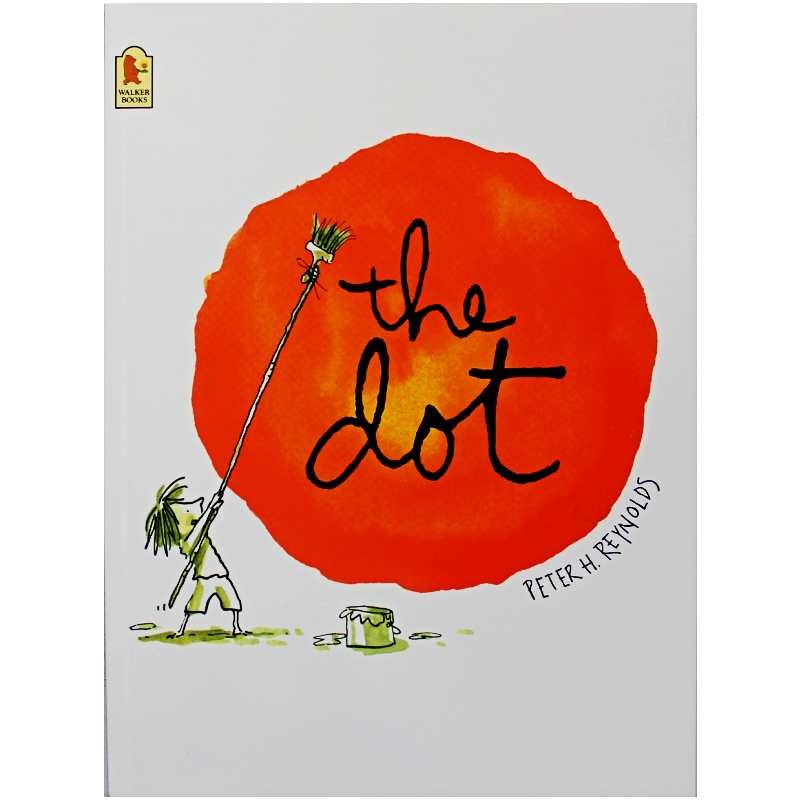 The Dot By Peter H. Reynolds Educational English Picture Book Card ...