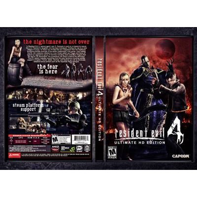 *PC GAME DVD* Resident Evil 4 Ultimate HD Edition | Shopee Malaysia