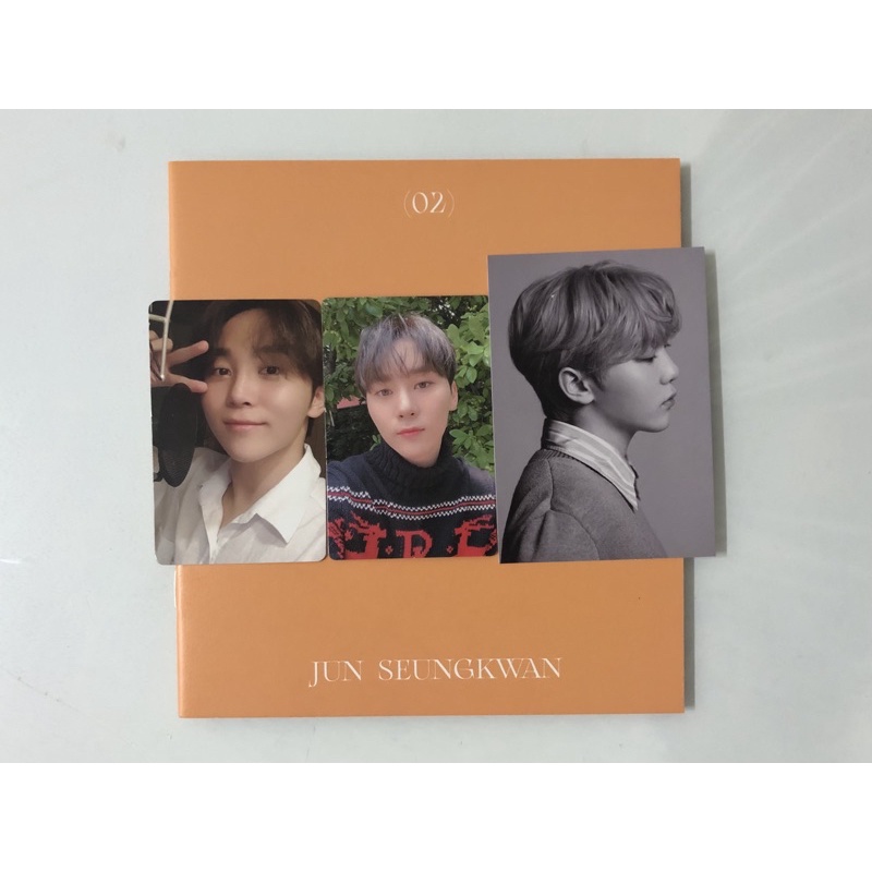 Seventeen Seungkwan Photocards & Photobook (Semicolon, An Ode ...