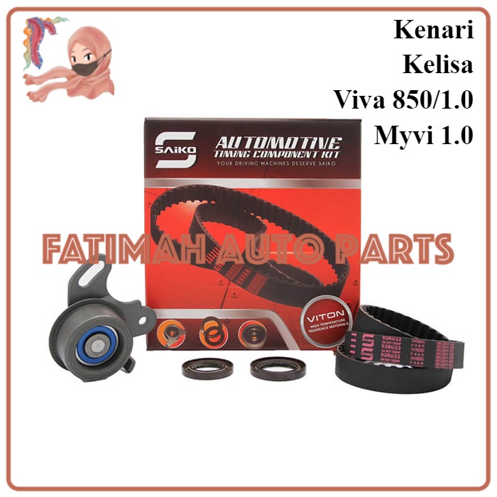 Perodua Kenari Kelisa Viva 850 Myvi 1.0 Timing Belt Kit Set (111MY25 ...