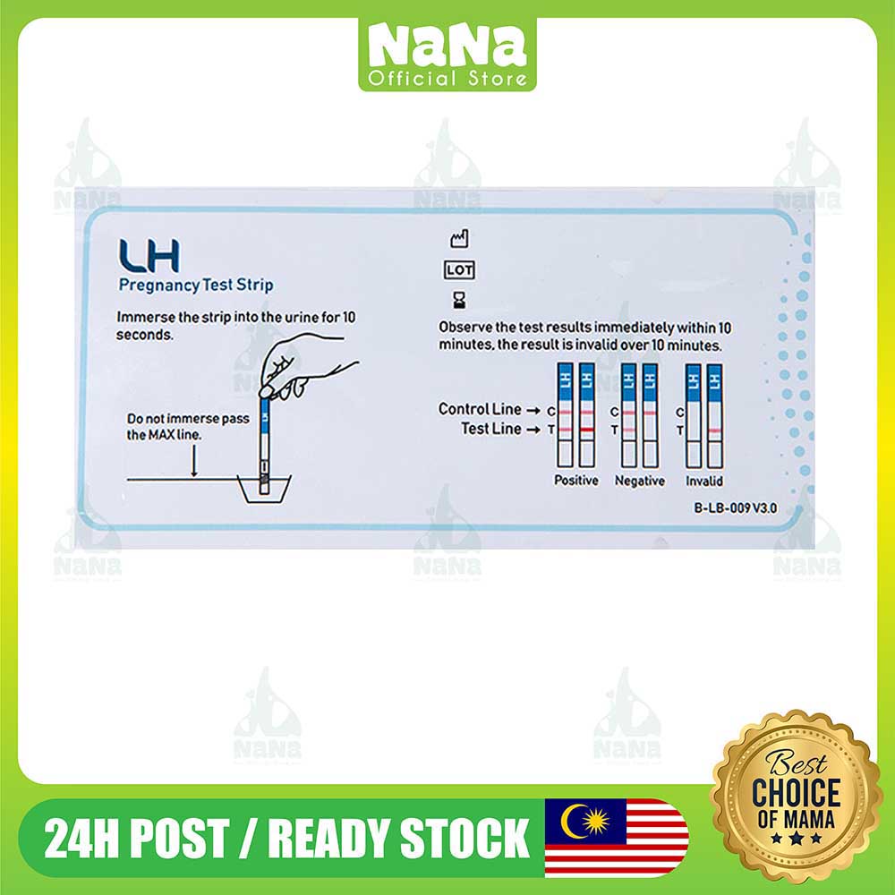 [EXP:2026] NANA OPK Ovulation Test Strip LH Test Strip Pregnant Test ...