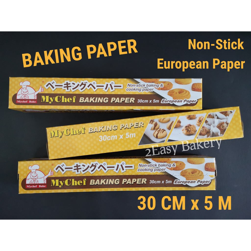 Non-Stick Microwave and Oven Proof Baking Paper / Bakeware (30cm x 5m ...