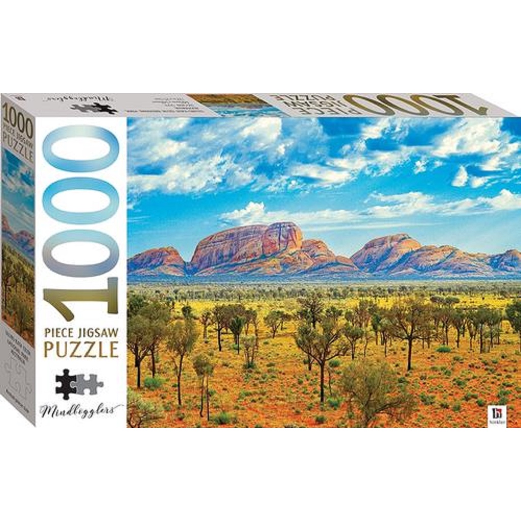 1000 Piece Jigsaw Puzzle: Uluru-Kata Tjuta National Park: 9354537001346 ...