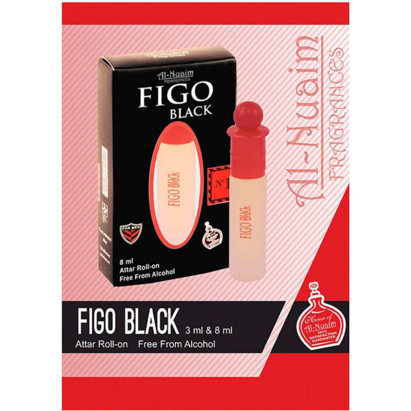 🔥 READY STOCK🔥FIGO BLACK AL-NUAIM PERFUME 3ML | Shopee Malaysia