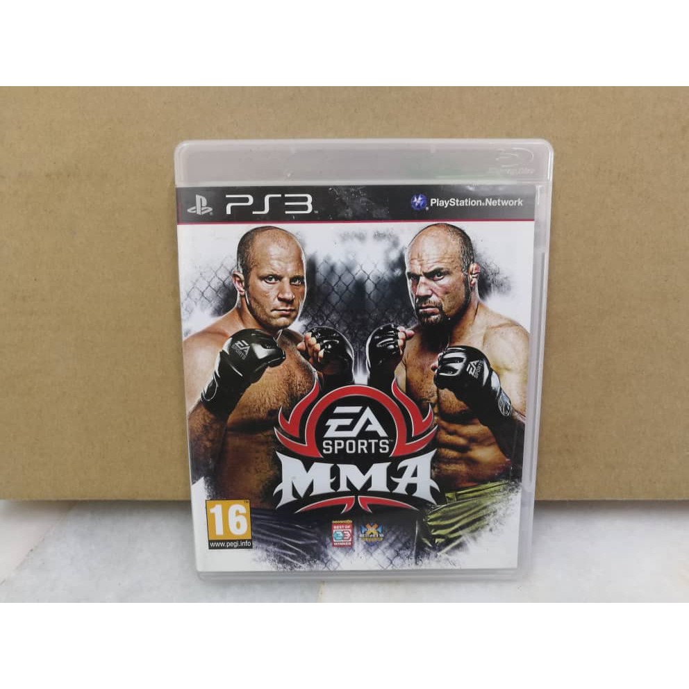 (Used) Ps3 EA Sports MMA (Mixed Martial Arts) | Shopee Malaysia