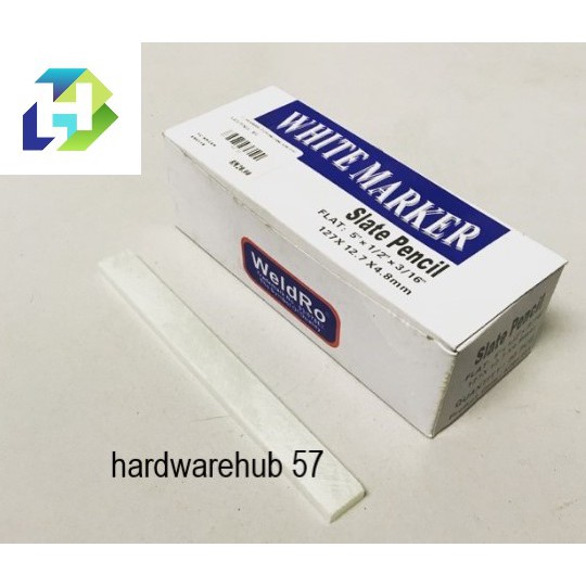 WELDRO SLATE PENCIL WHITE MARKER/SLATE PENCIL (30PCS/PKT) | Shopee Malaysia