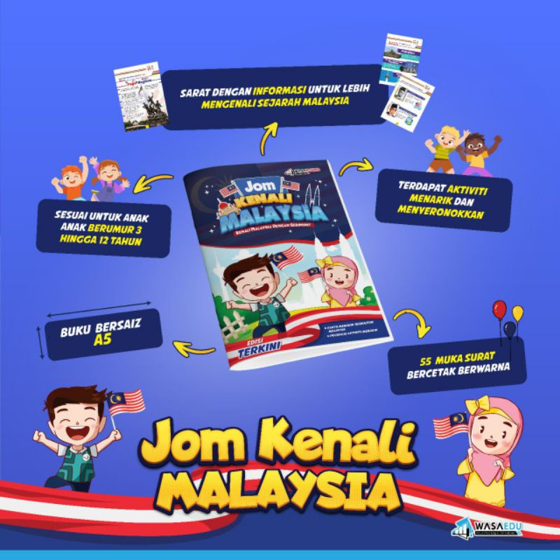Buku Jom Kenali Malaysia [Ready Stok, Edisi Terbaru] | Shopee Malaysia