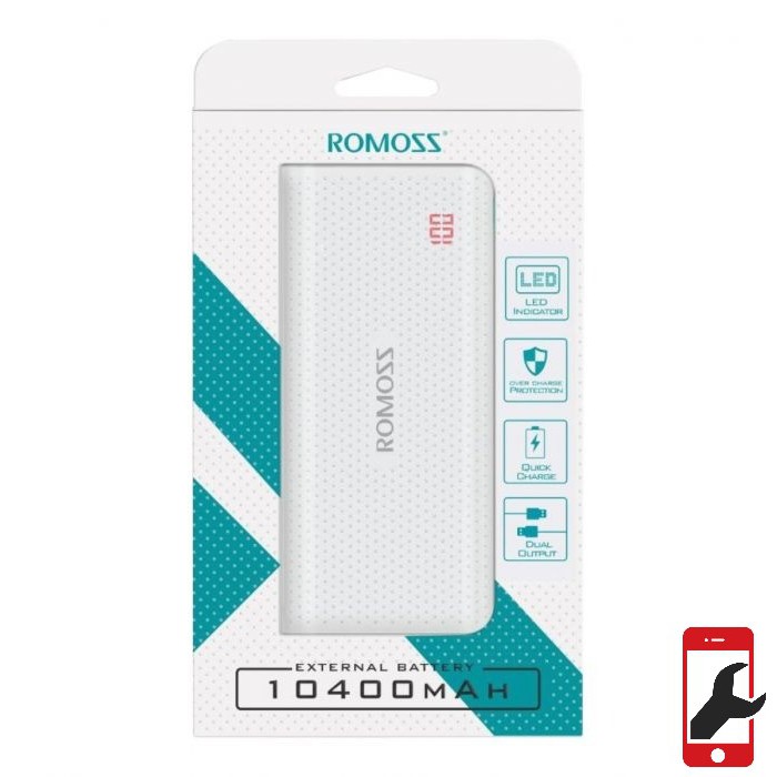 ROMOSS PH50 Sense 4 LED 10400mAh Power Bank | Shopee Malaysia