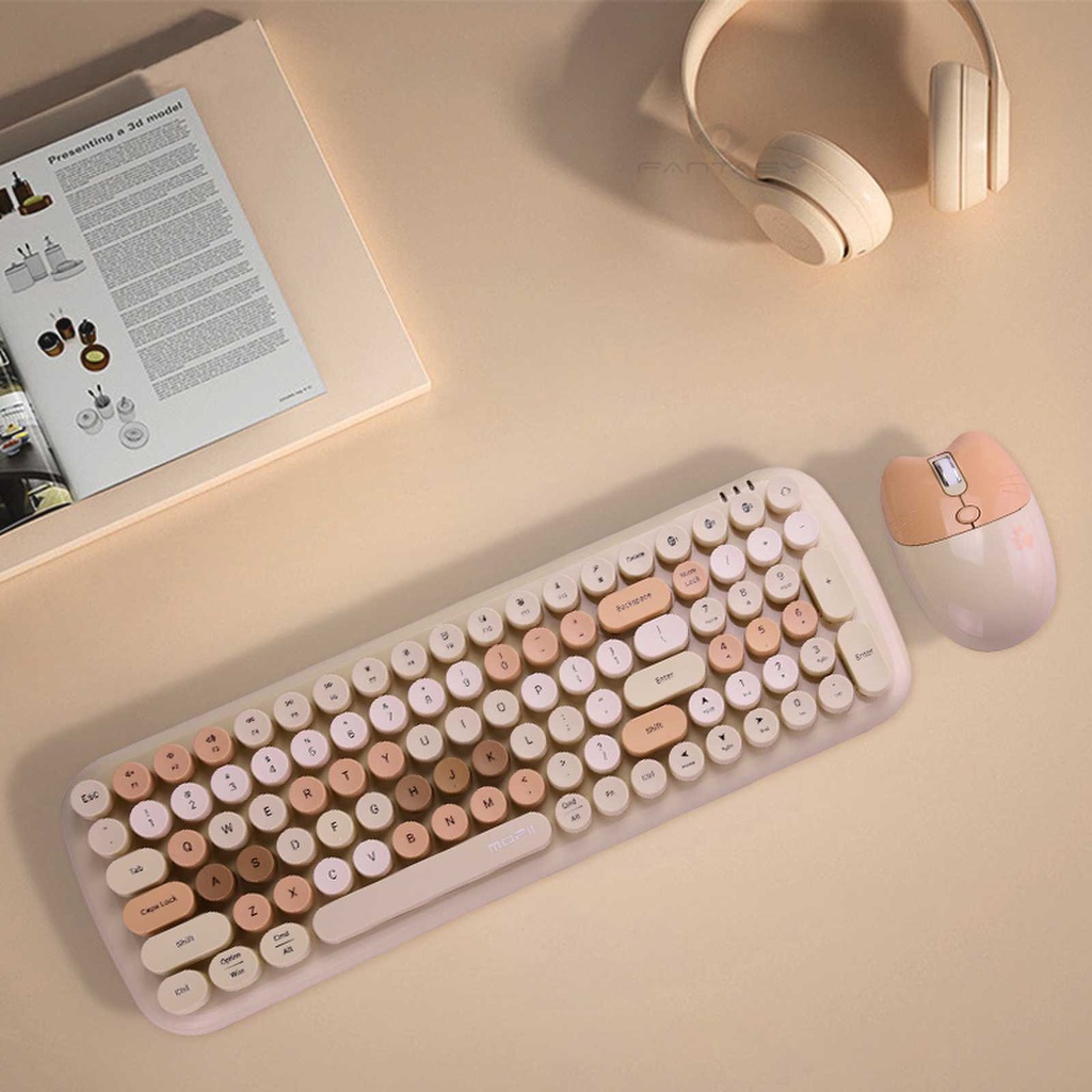 Mofii candy BT Wireless Bluetooth Keyboard Cute Portable Gaming ...