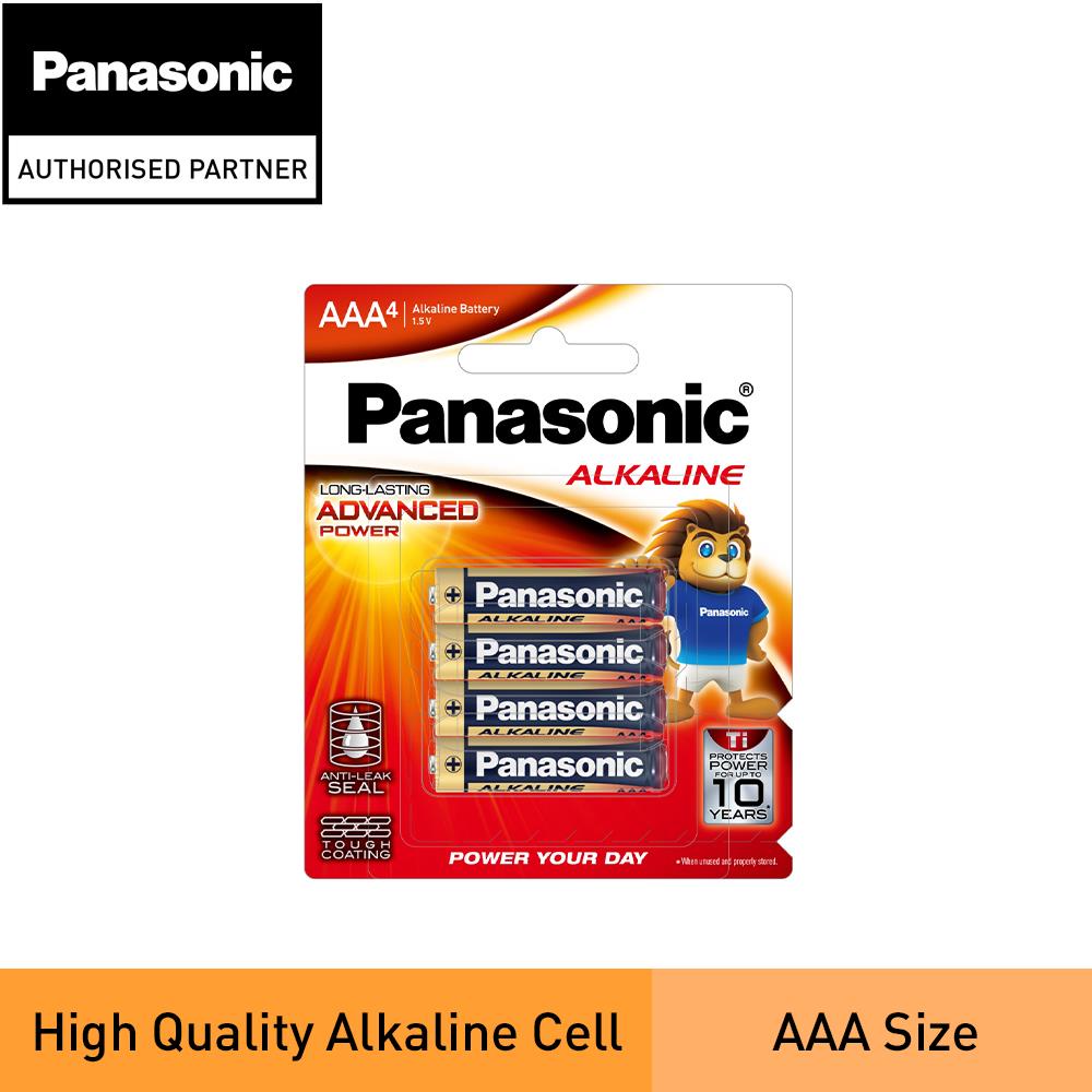 PANASONIC LR03T/4B-EC ALKALINE BATTERY (AAA SIZE) 4PCS | Shopee Malaysia
