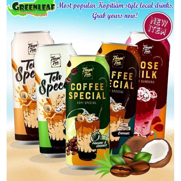 Three Layer Teh C Special Sarawak Three tea Caramel Teh C Peng Coffee ...