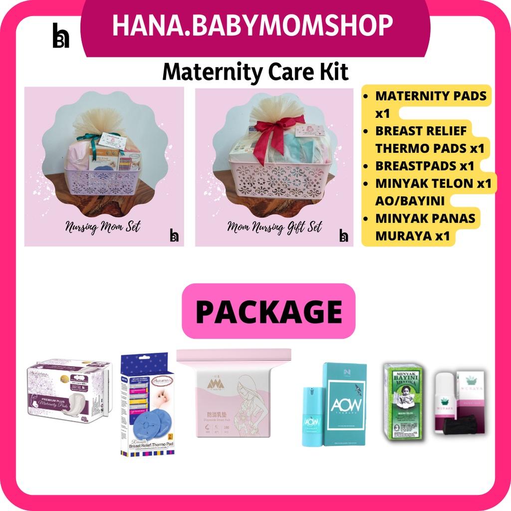 set penjagaan berpantang maternity care kit set hadiah ibu bersalin ...