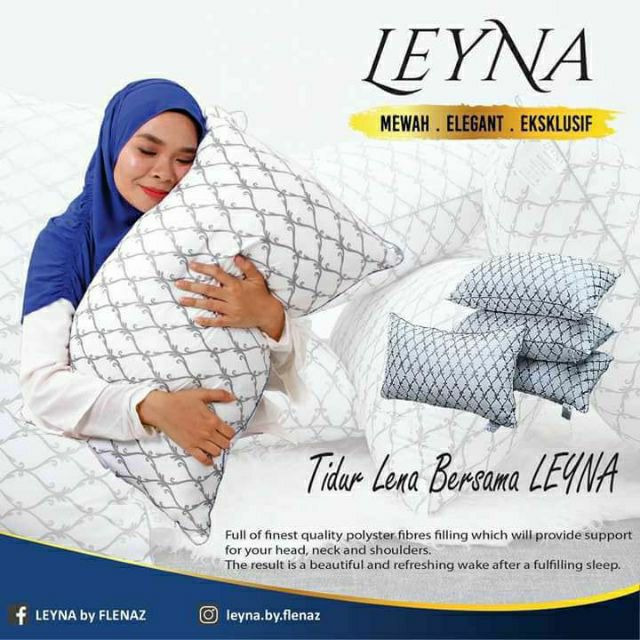 Bantal Hotel LEYNA EKSKLUSIF 20 BIJI SATU GUNI | Shopee Malaysia