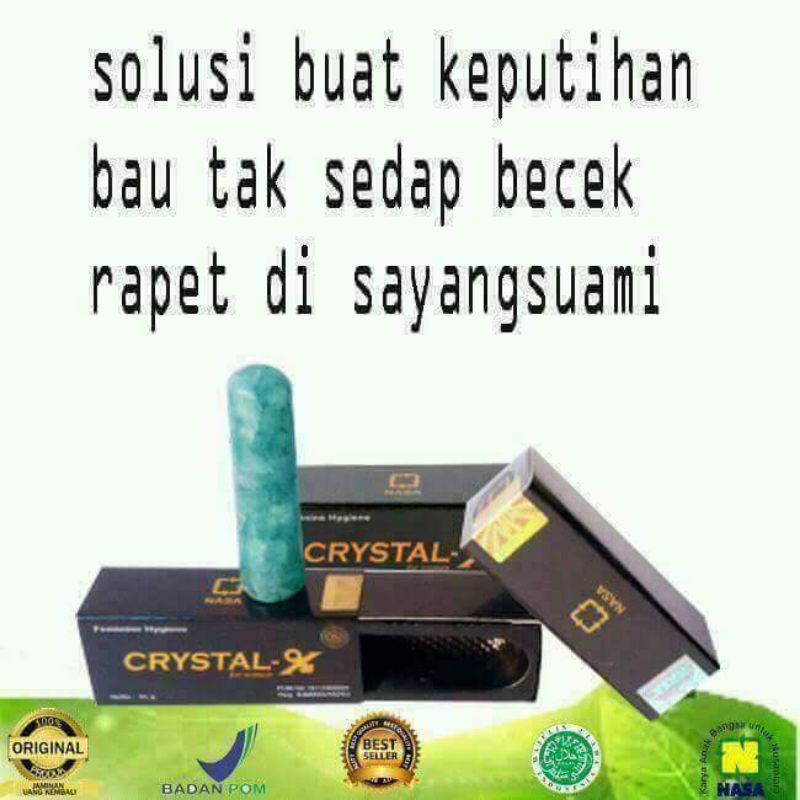 Cristal x (Mengatasi keputihan) | Shopee Malaysia