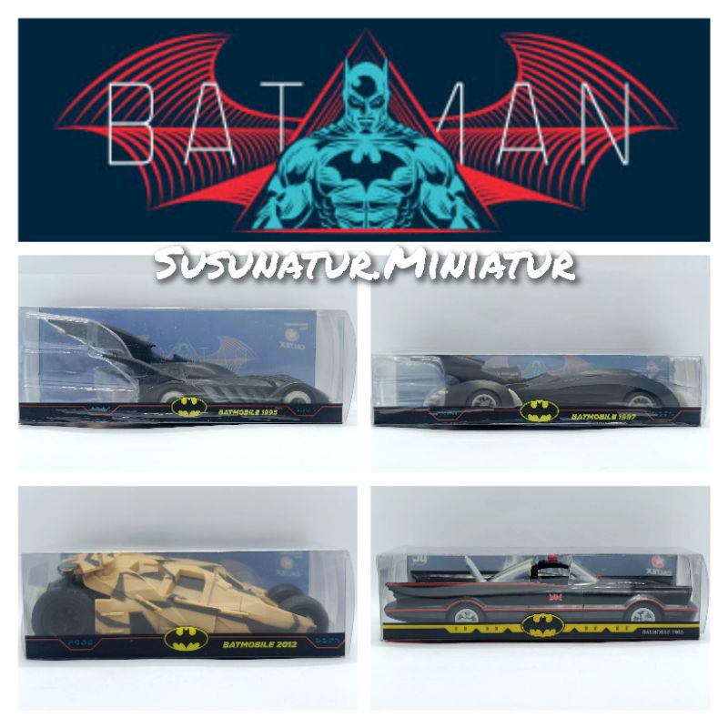 Caltex Batman Collection 2021 & 2019 | BATMOBILE 1995 | 1997 | 2012 ...
