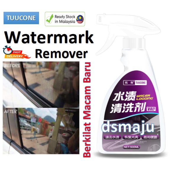 TUUCONE Watermark Remover Scale Cleaner Water Spot Remover Berkesan ...