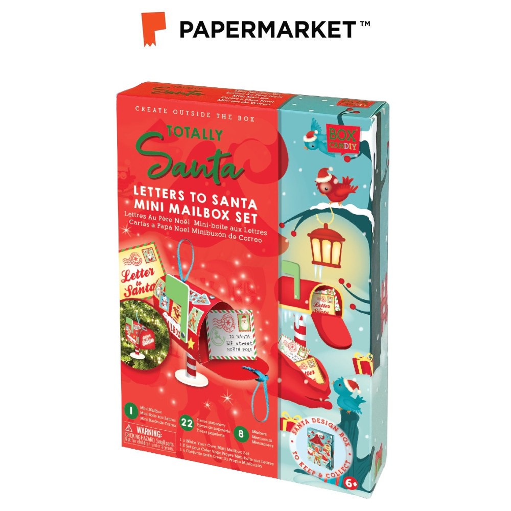Art & Craft For Kids BOX CANDIY® Totally Santa Letters to Santa Mini ...