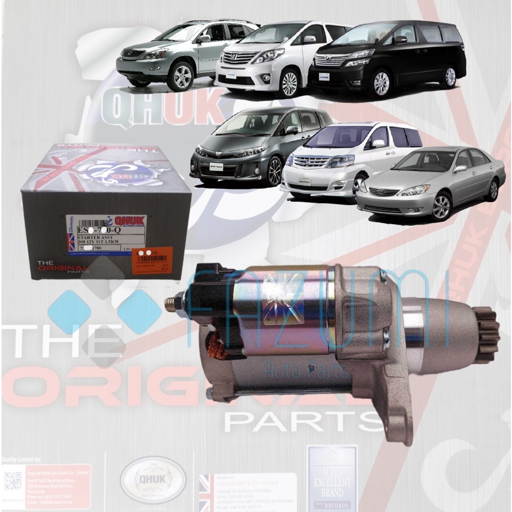 Toyota Camry 2002/ Alphard 2002/ Estima 2006/ Harrier 2003 QHUK Starter ...