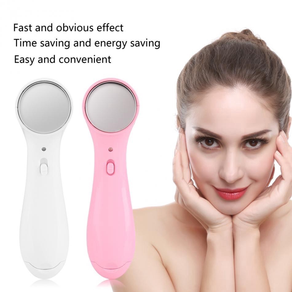 Ultrasonic Facial Beauty Ion Introducer Instrument Electric Vibrating ...