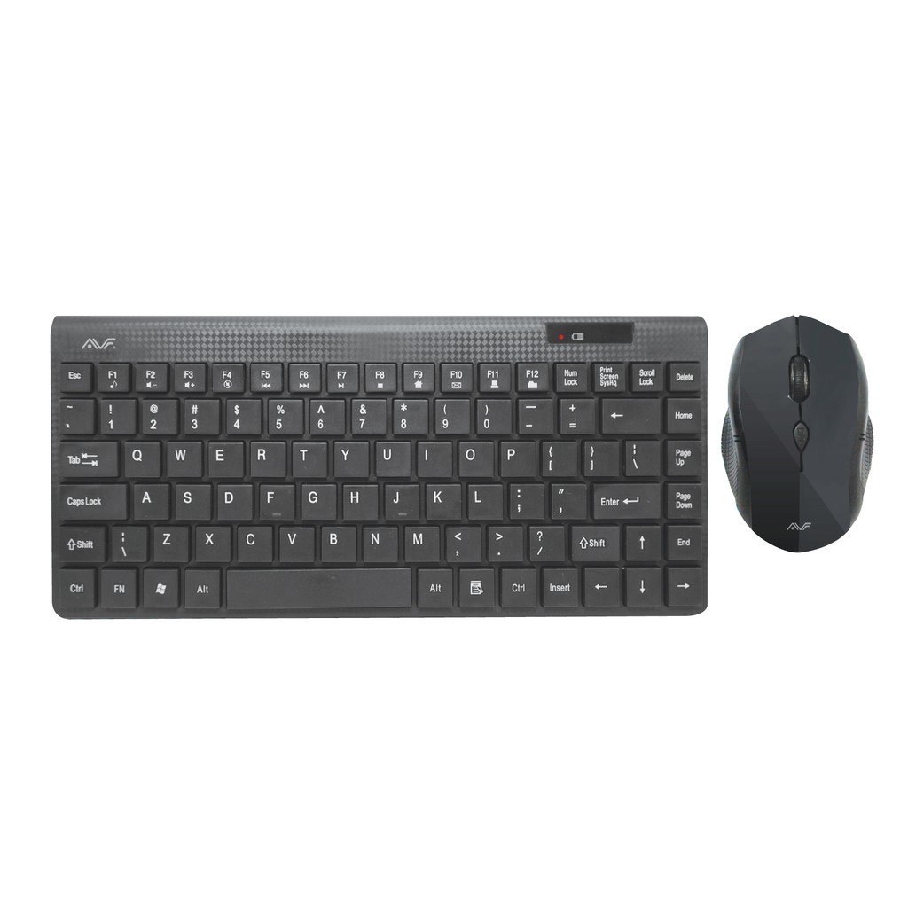 AVF AKM3080 WIRELESS OPTICAL MOUSE AND KEYBOARD COMBO | Shopee Malaysia