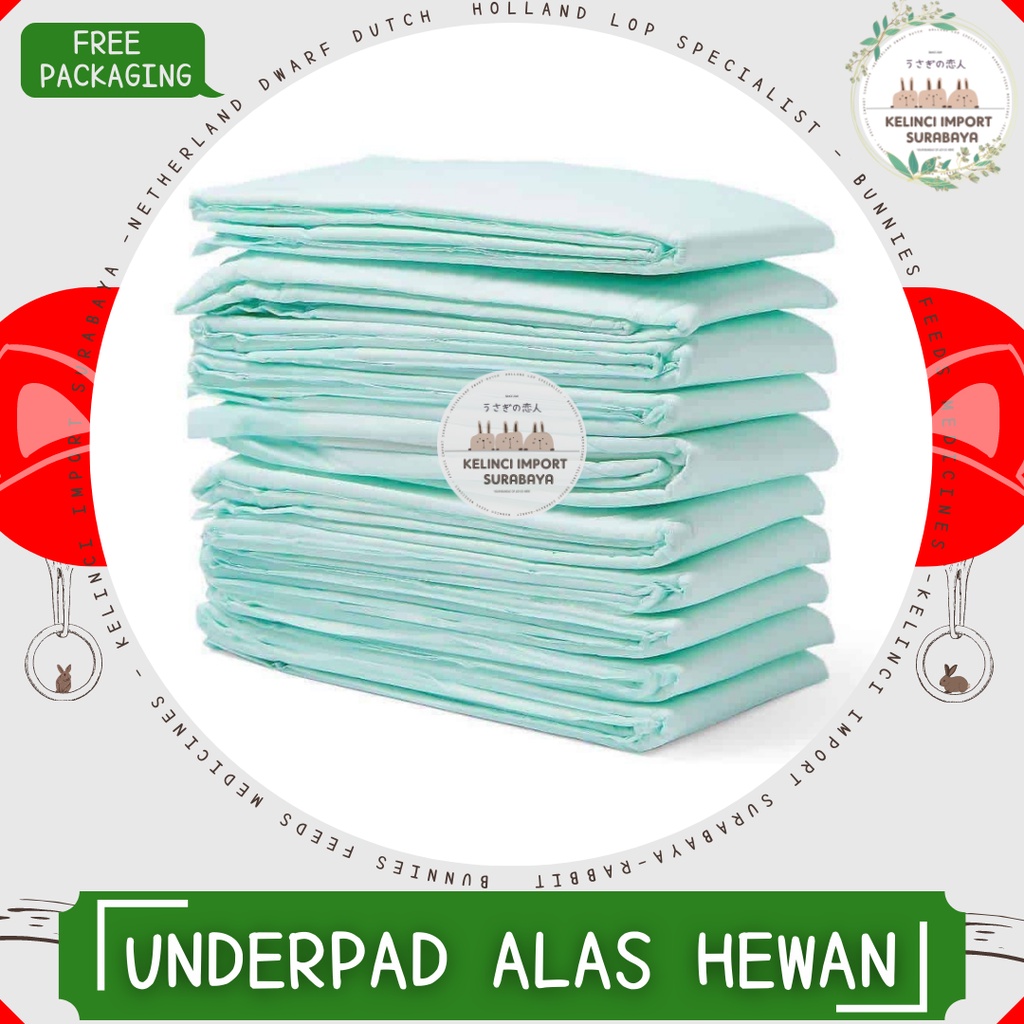 Underpad Animal Cage Mat Potty Training Sheet - 30x45cm | Shopee Malaysia
